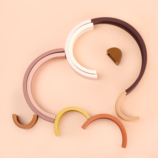 Silicone Arch Stacker Toy Set – Bessentials
